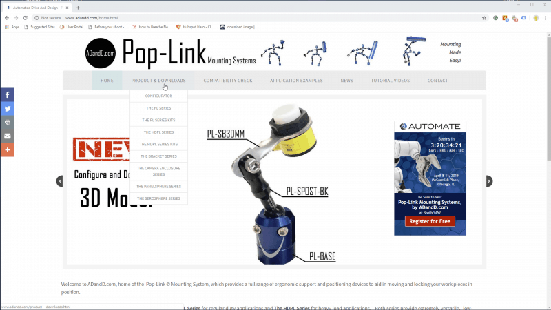 New Digital Product Catalog Using 3D CAD Model for Customers
